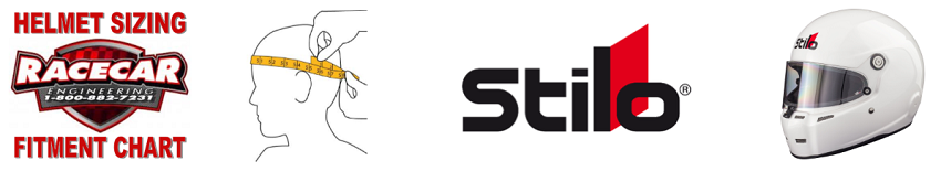 Tech-Racing Helmets - Stilo Sizing Chart :: Racecar Engineering