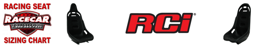 Racing Seats - RCI Safety Tech Info and Sizing Charts :: Racecar ...